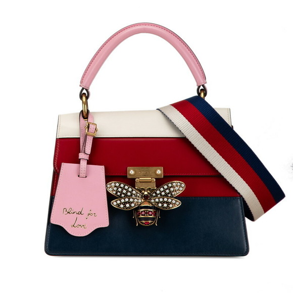 Gucci | Bags | Gucci Shoulder Red Tricolor Multicolor Queen Bag ...